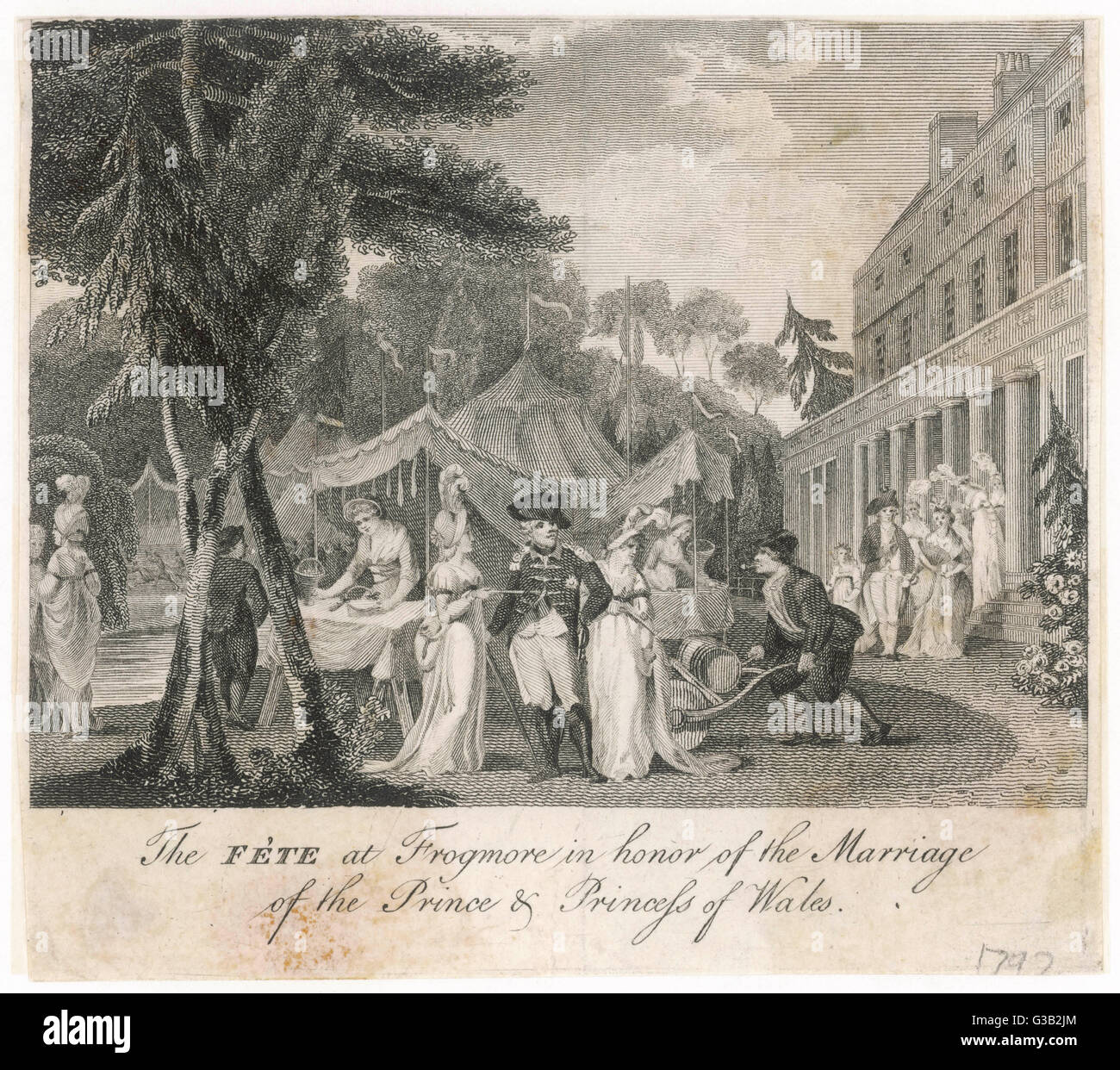 George iv caroline brunswick hi-res stock photography and images - Alamy