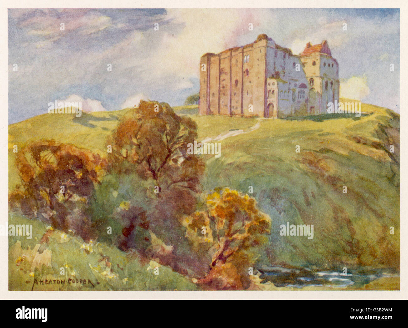 Castle rising castle hi-res stock photography and images - Alamy