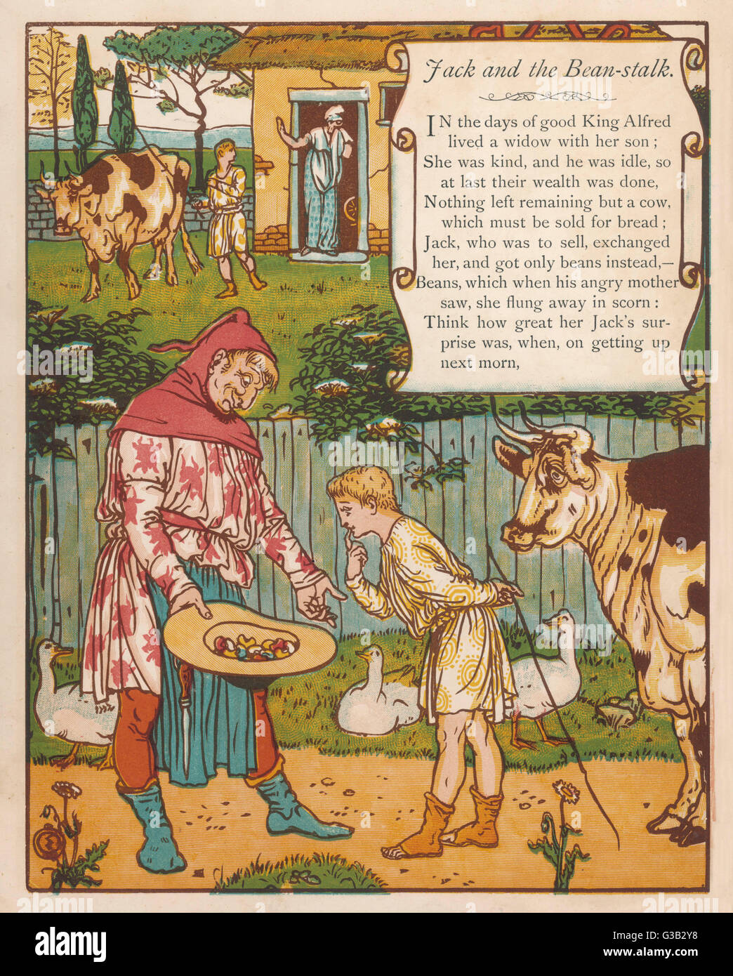 Jack and the beanstalk mother hi-res stock photography and images - Alamy