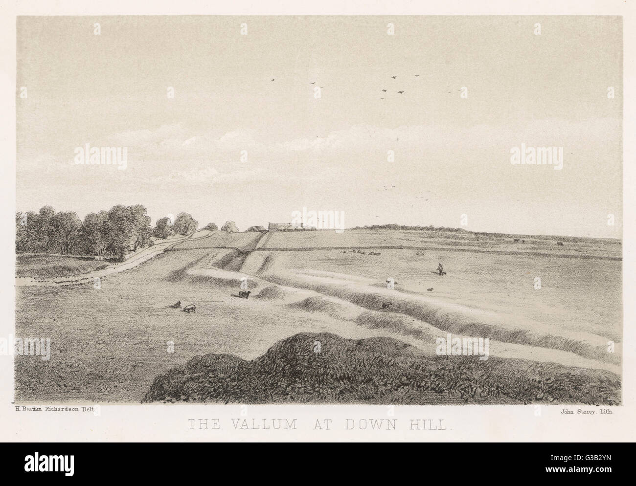 The vallum hi-res stock photography and images - Alamy