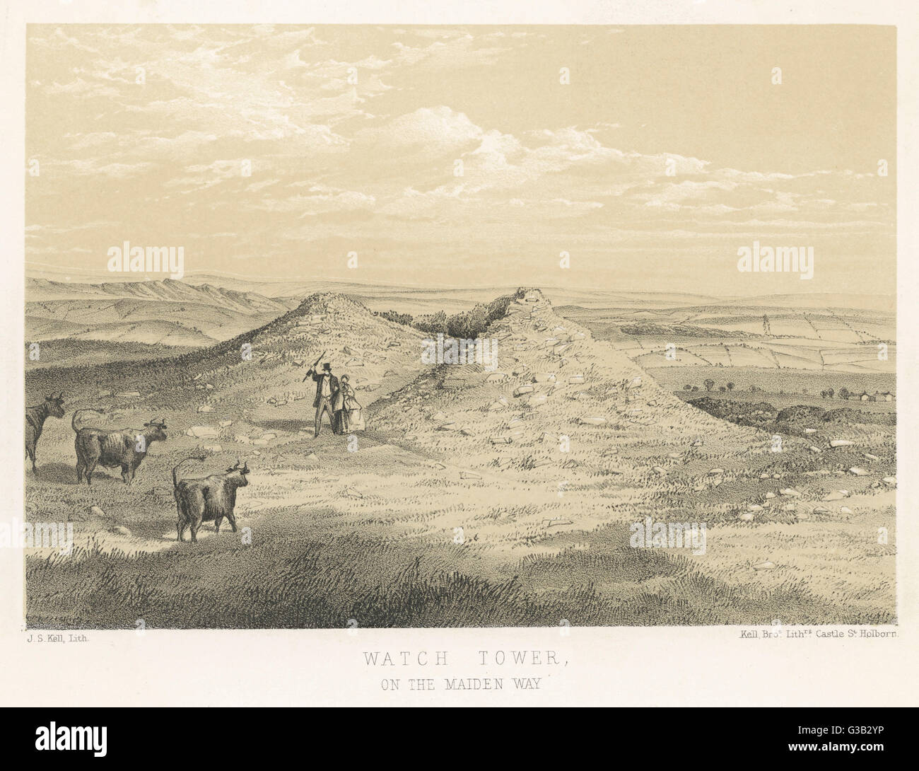 WATCH TOWER - MAIDEN WAY Stock Photo - Alamy