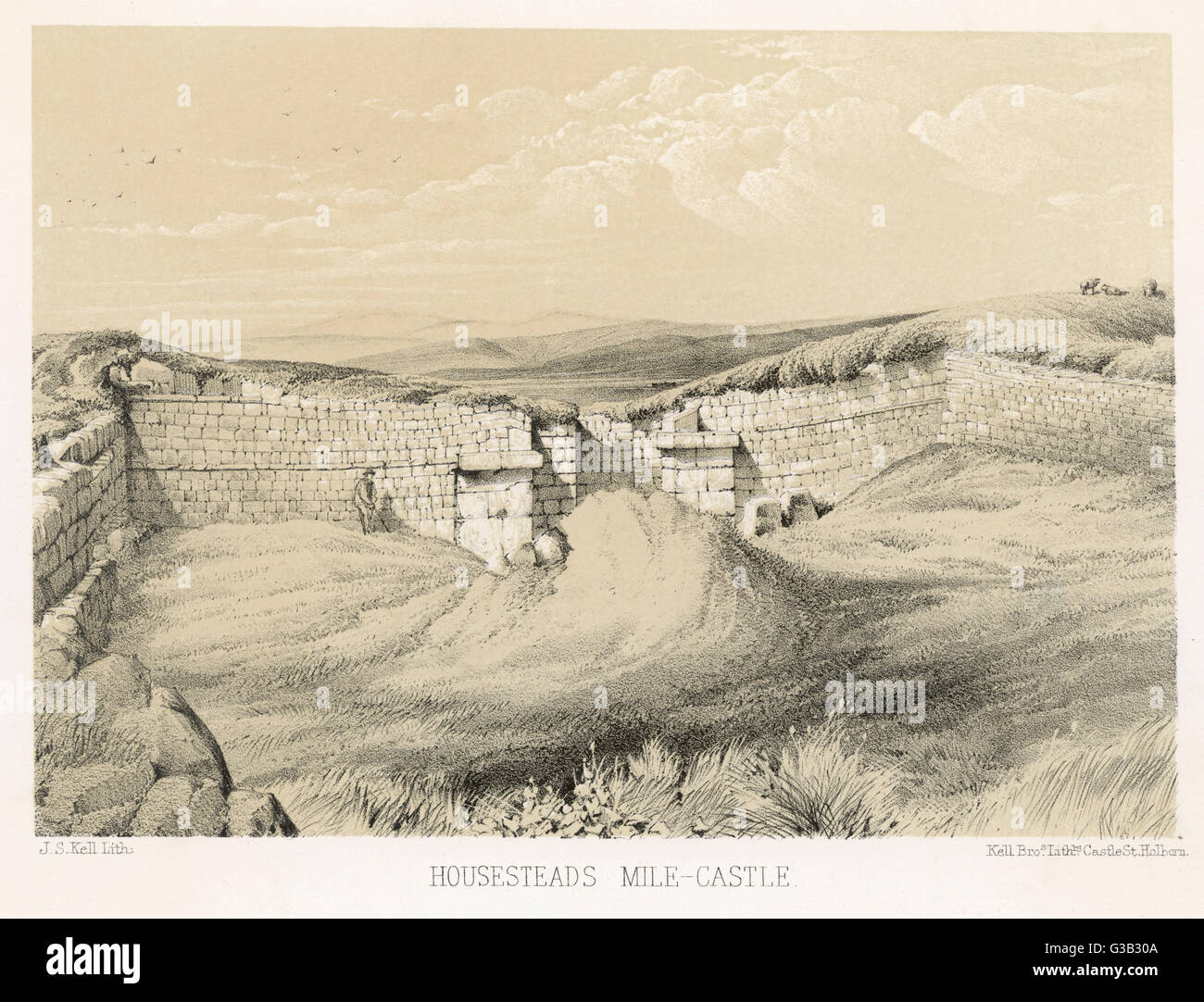 Milecastle hi-res stock photography and images - Alamy