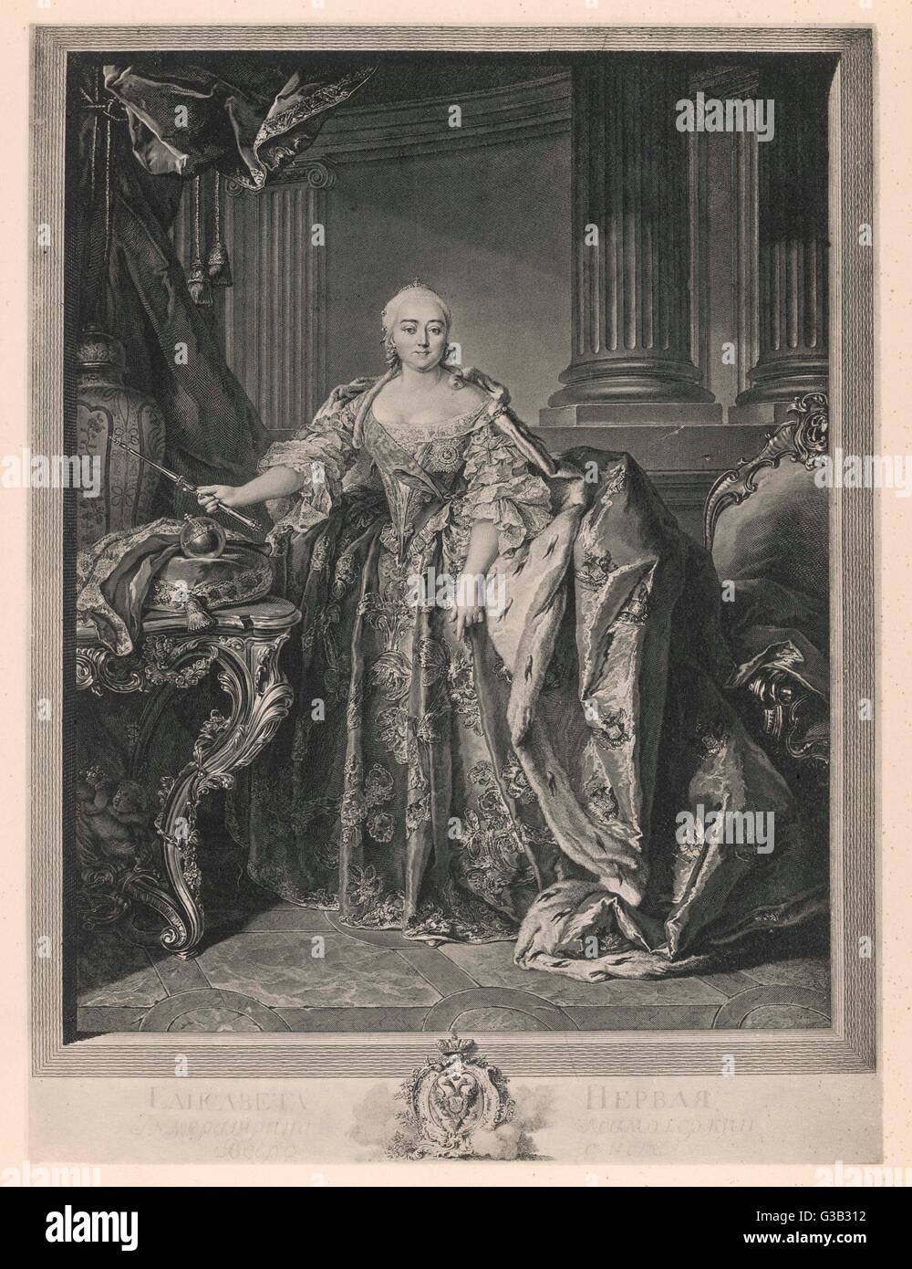 Elizabeth petrovna empress of russia hi-res stock photography and ...