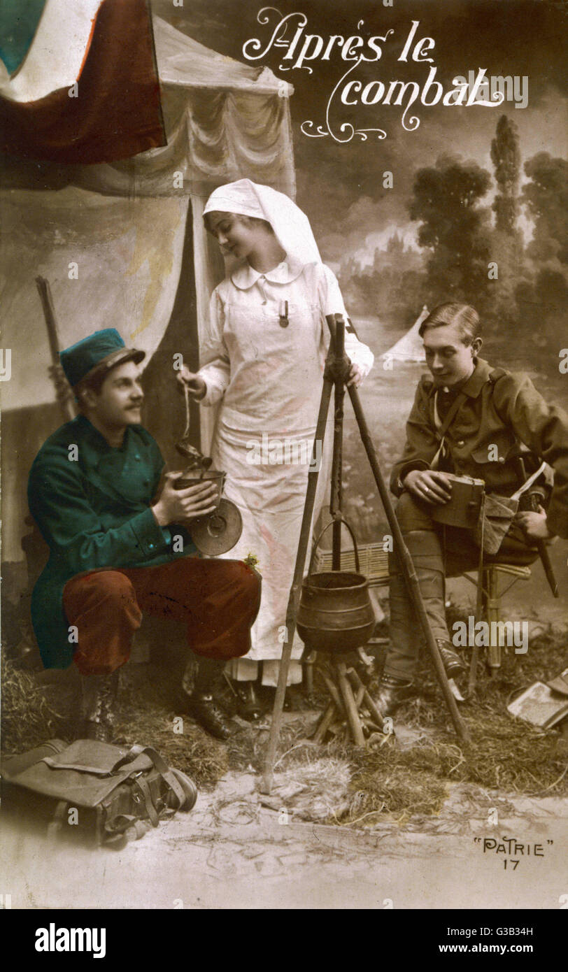 Soldier food ww1 hi-res stock photography and images - Alamy