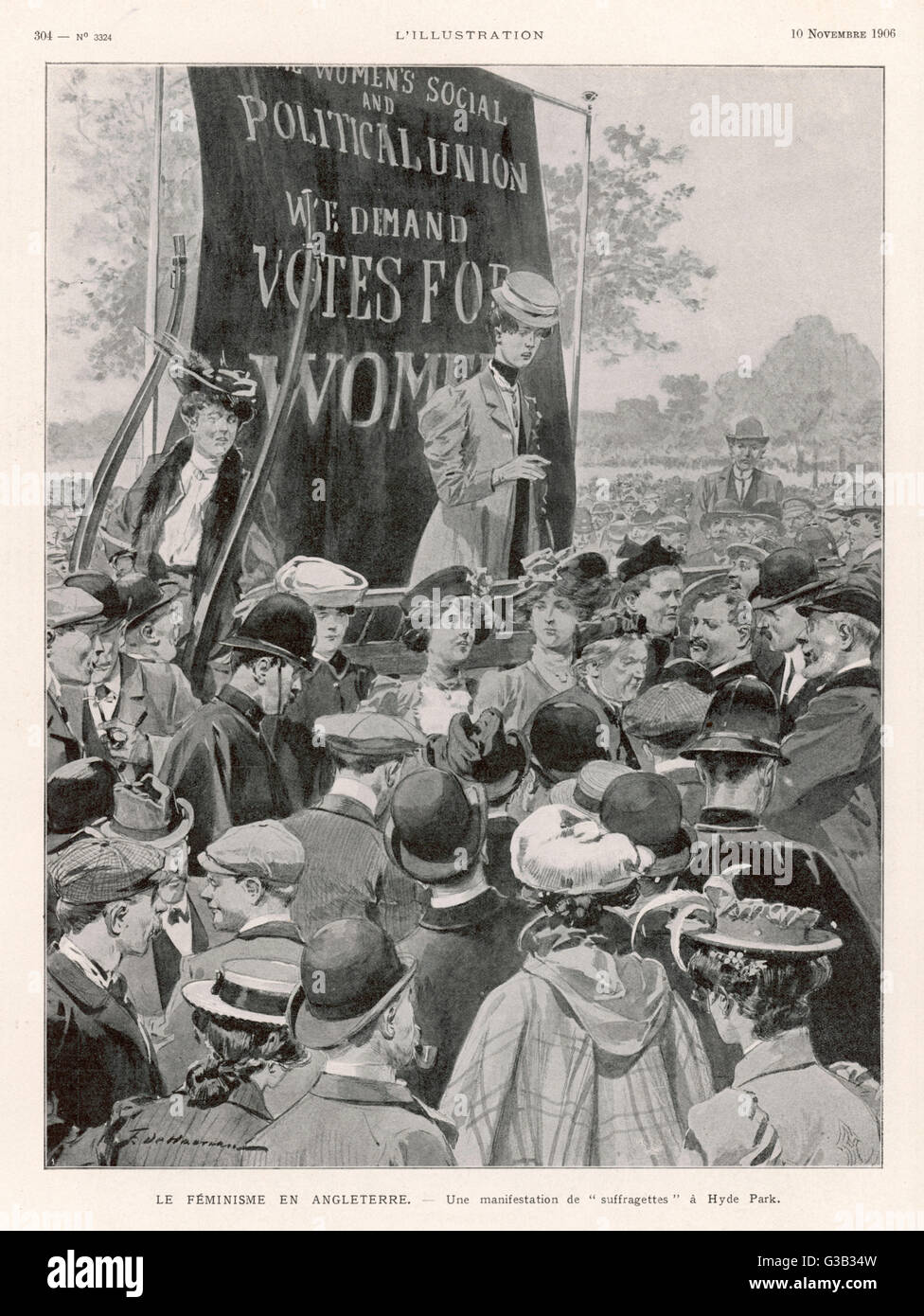 Womens social and political union history hi-res stock photography and ...