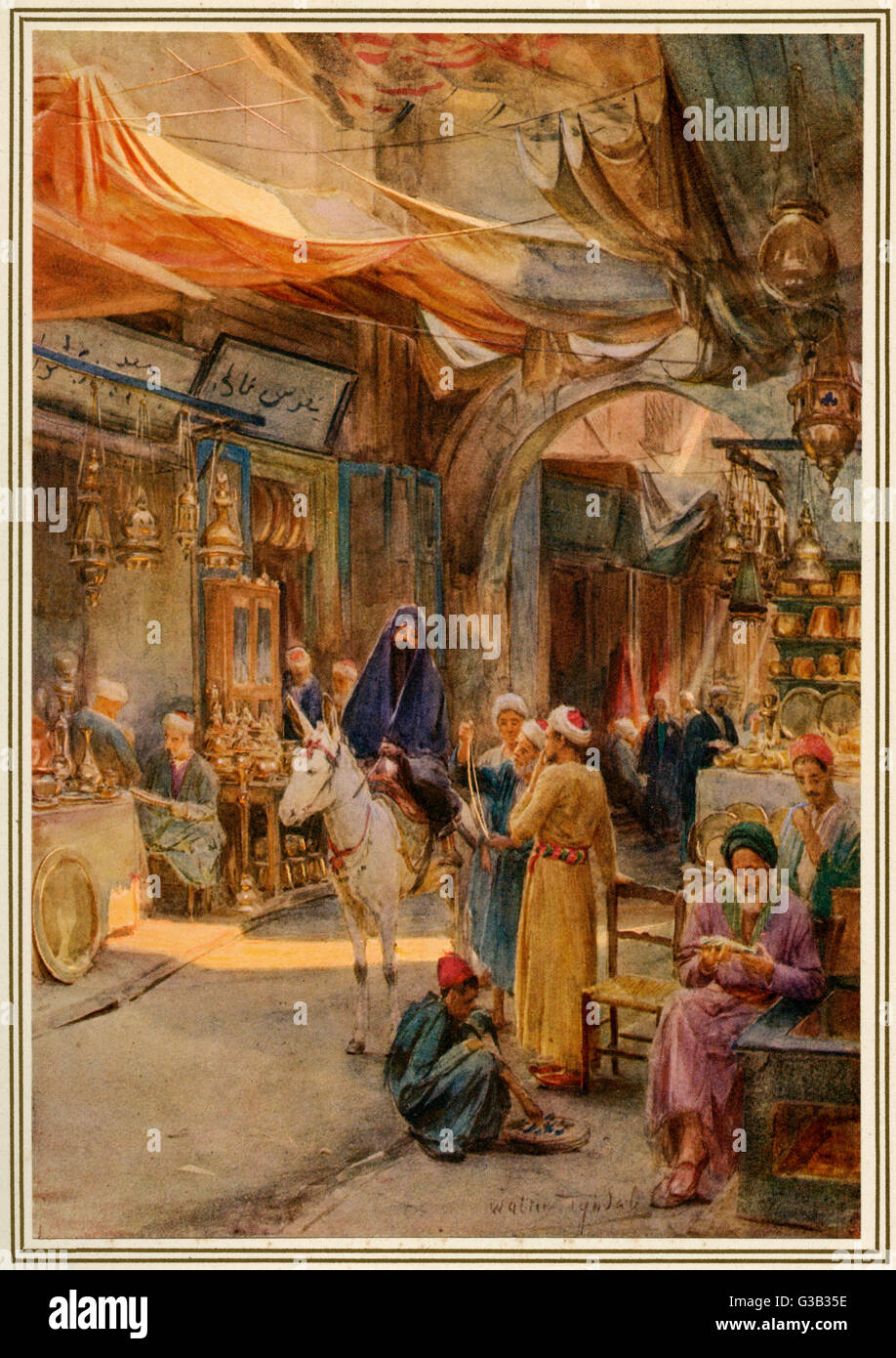 Market in Cairo - Egypt Stock Photo - Alamy