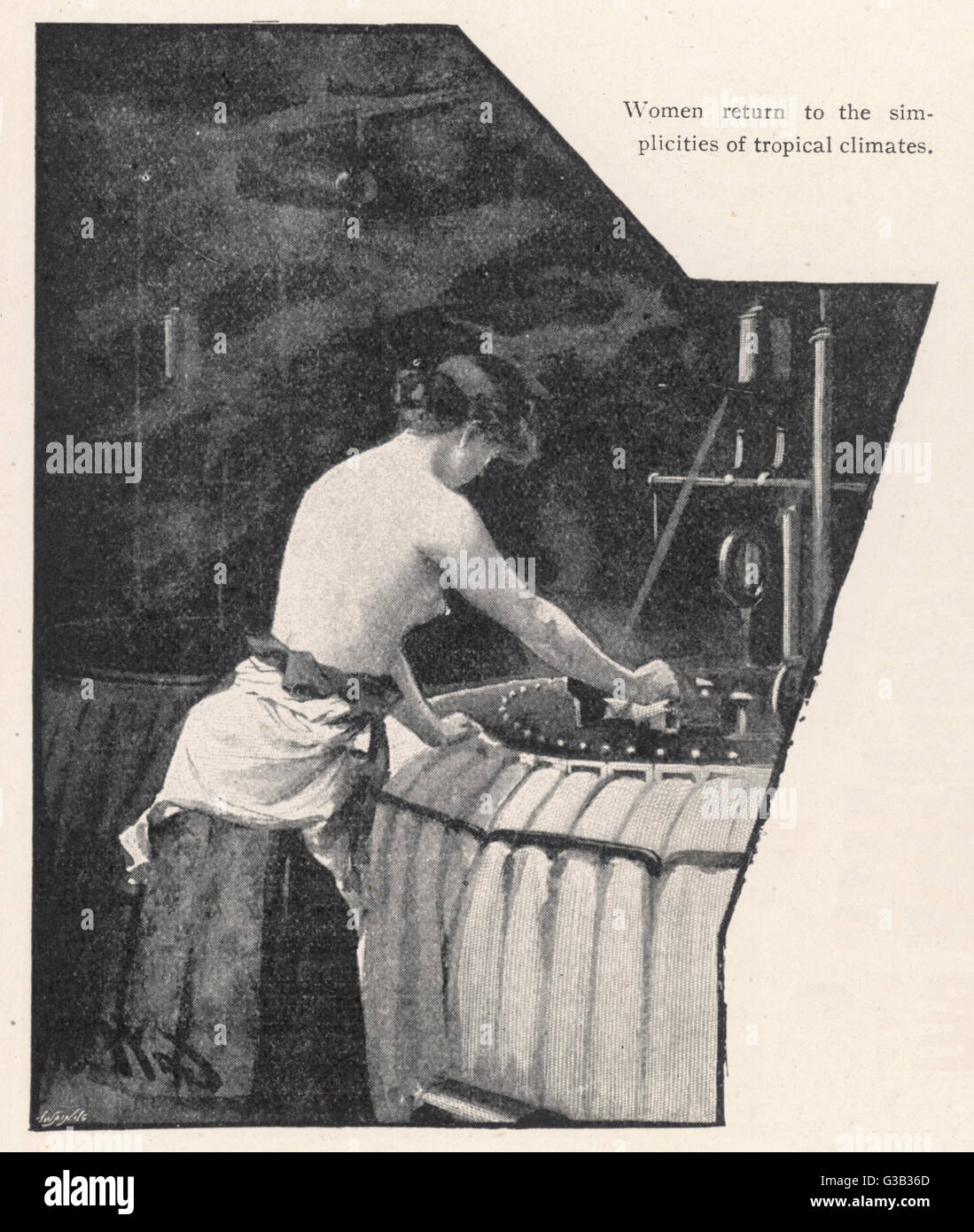 Bradford Wool Worker Stock Photo - Alamy