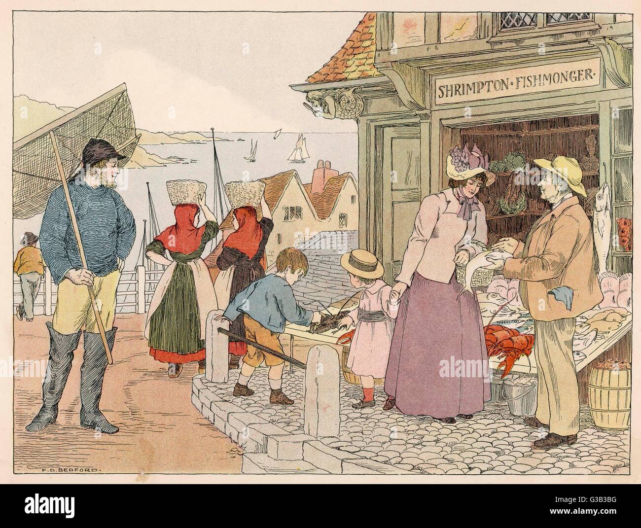 Shops of fishmongers hi-res stock photography and images - Alamy