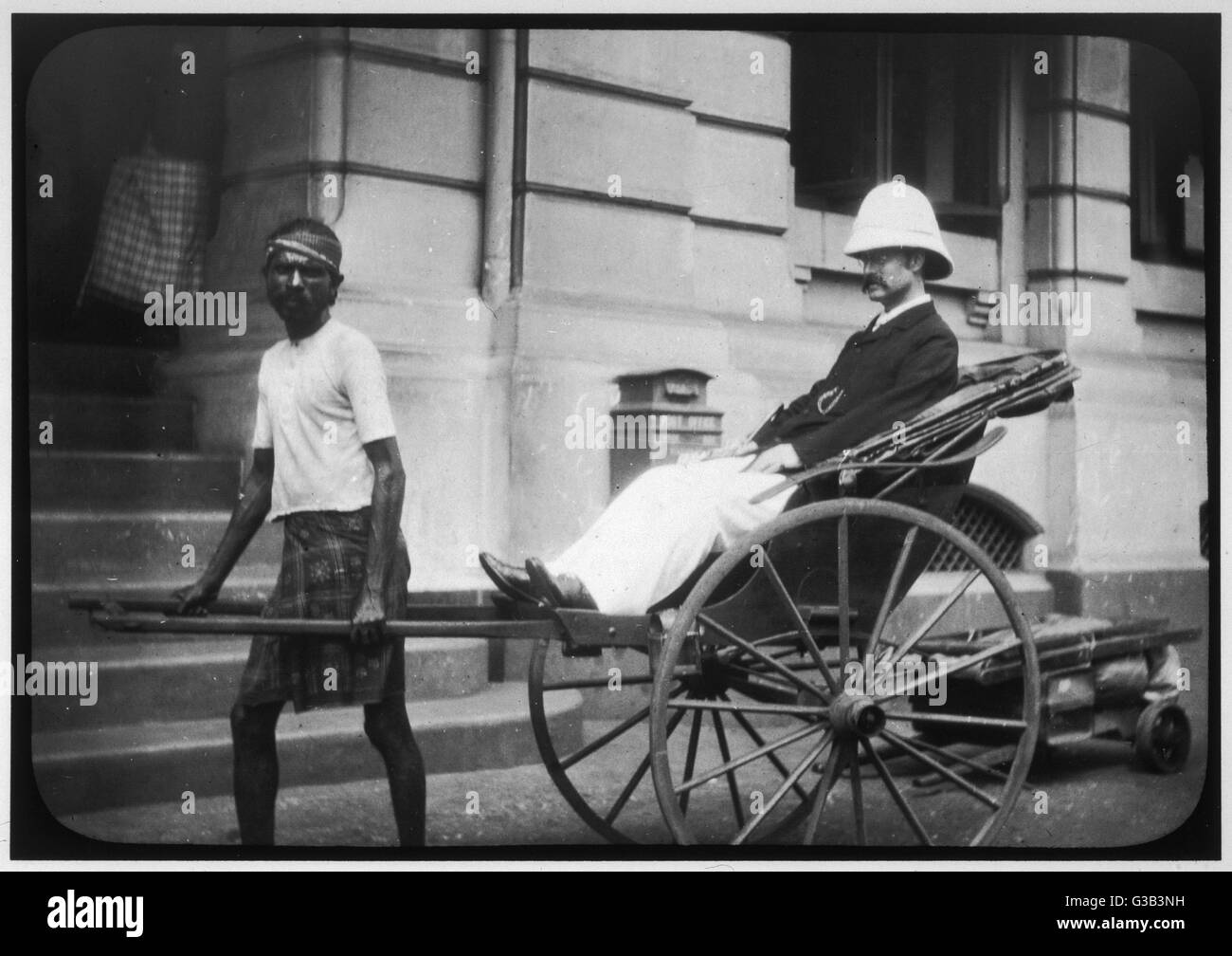 Pith Helmet Black and White Stock Photos & Images - Alamy