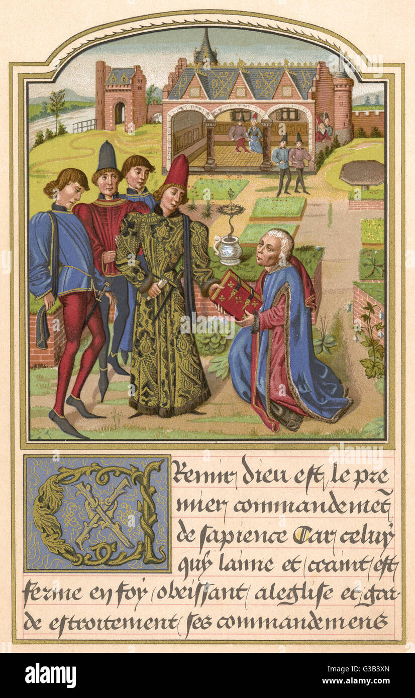 Medieval books hi-res stock photography and images - Alamy