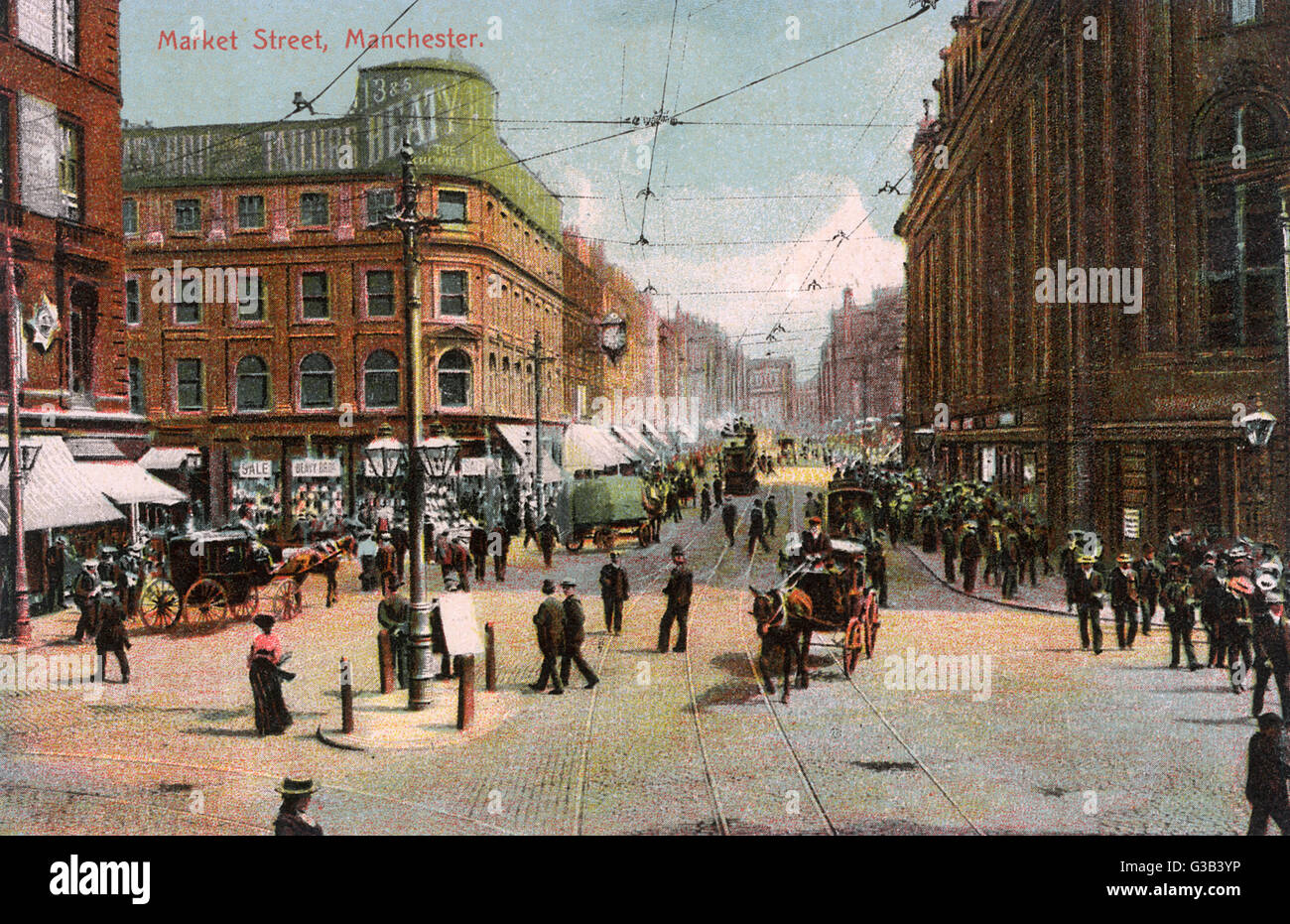 Market st manchester hi-res stock photography and images - Alamy