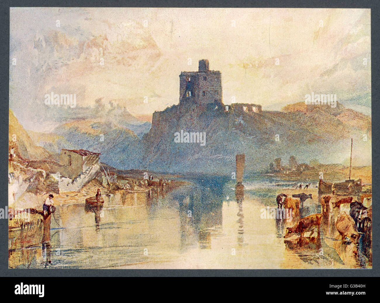 Turner norham castle hi-res stock photography and images - Alamy