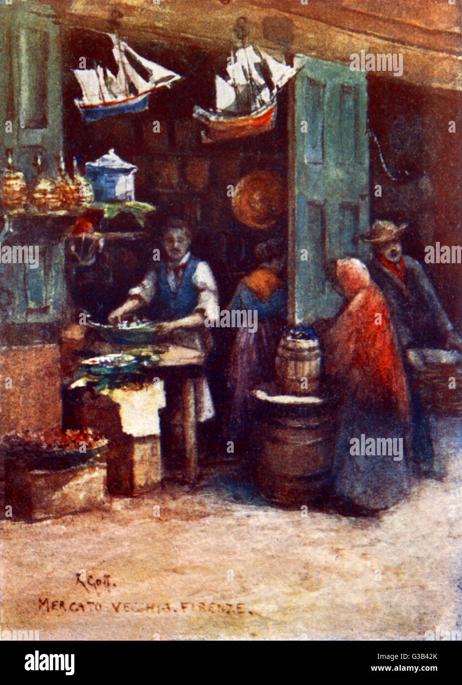 FLORENCE COOK'S SHOP Stock Photo - Alamy
