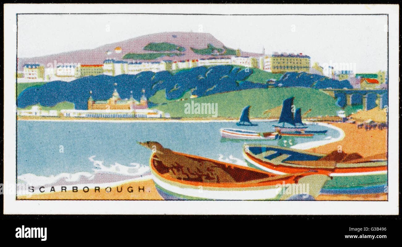 SCARBOROUGH/CIG CARD 20S Stock Photo - Alamy