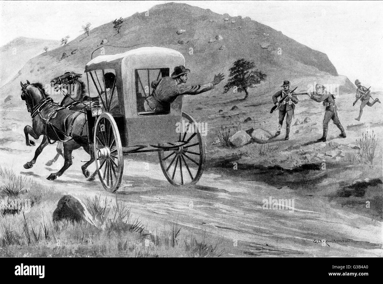 Reporters reporting Black and White Stock Photos & Images - Alamy