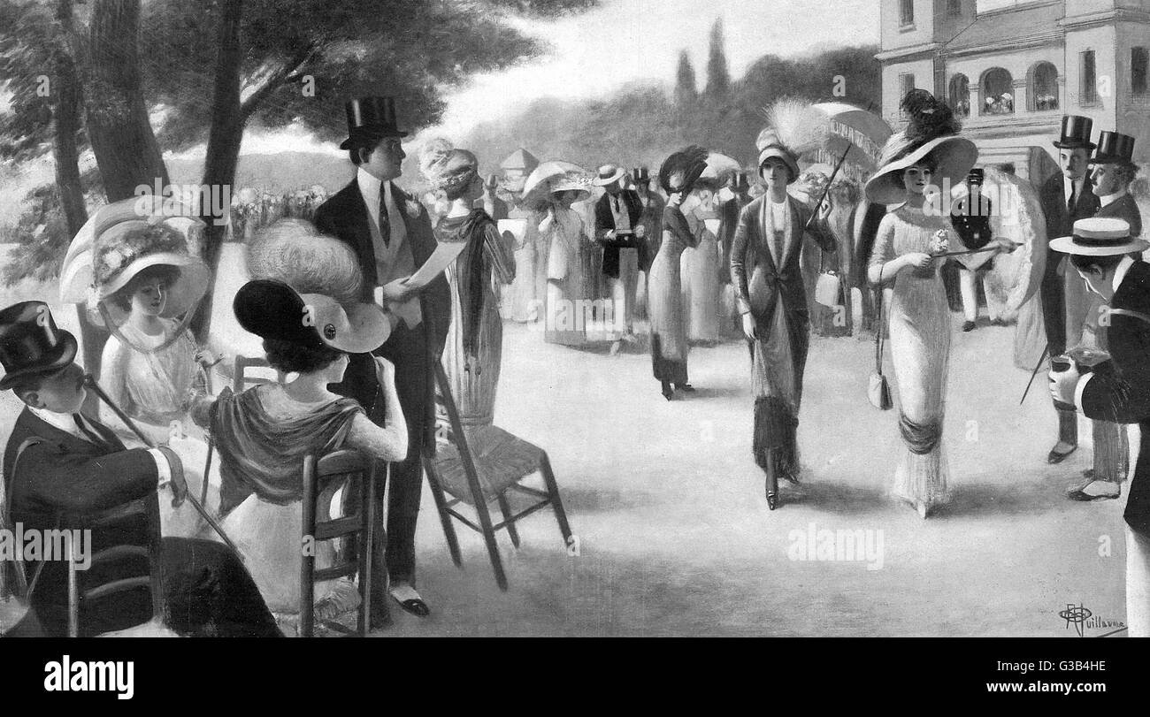 Mannequins at Races Stock Photo - Alamy