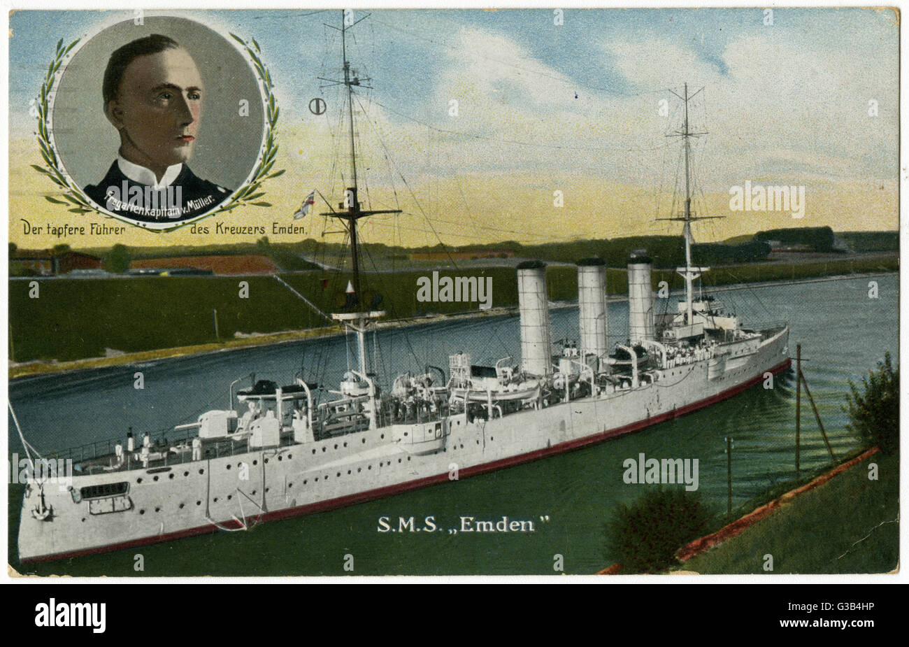 Emden german cruiser hi-res stock photography and images - Alamy
