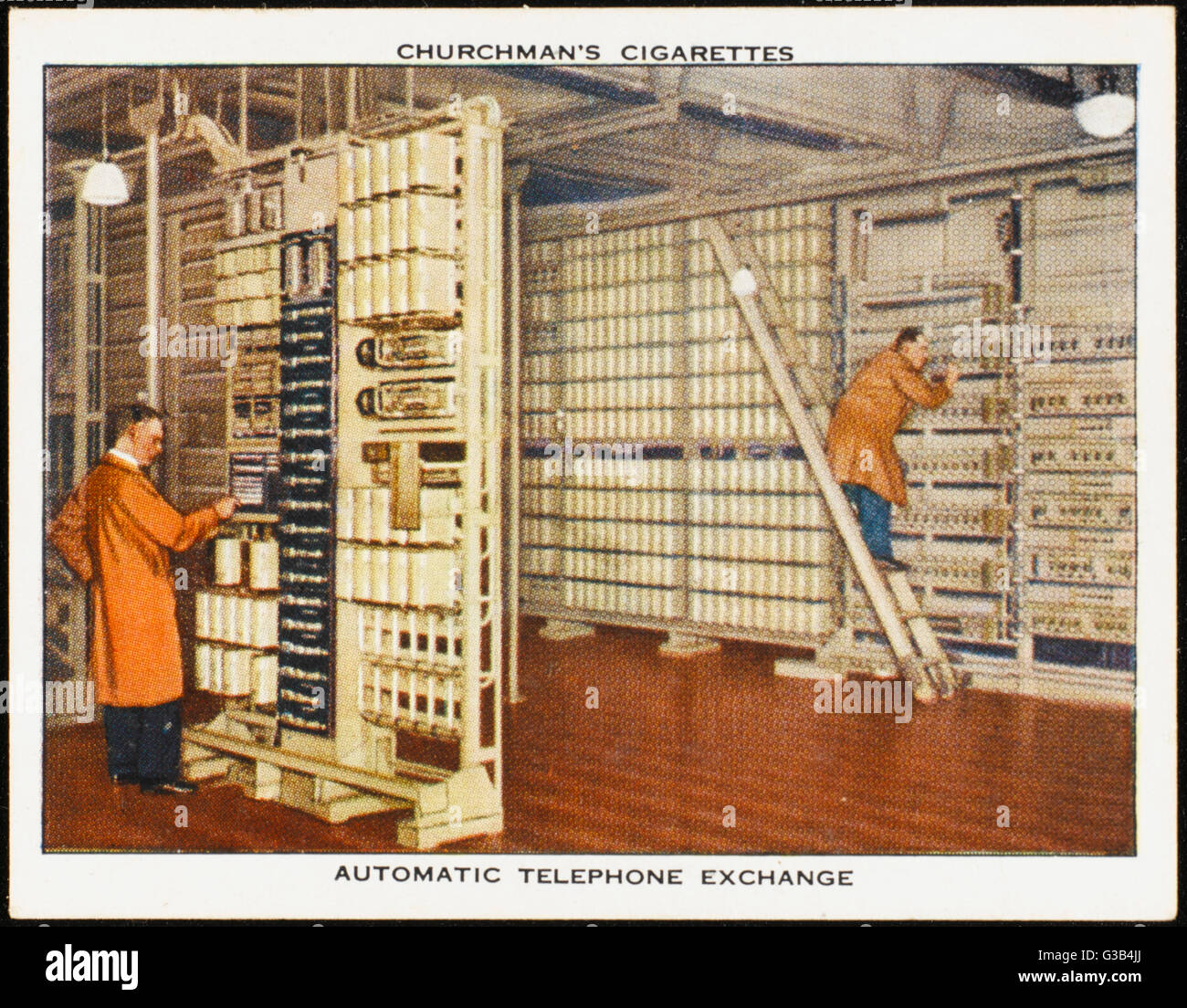 Automatic telephone exchange hi-res stock photography and images - Alamy