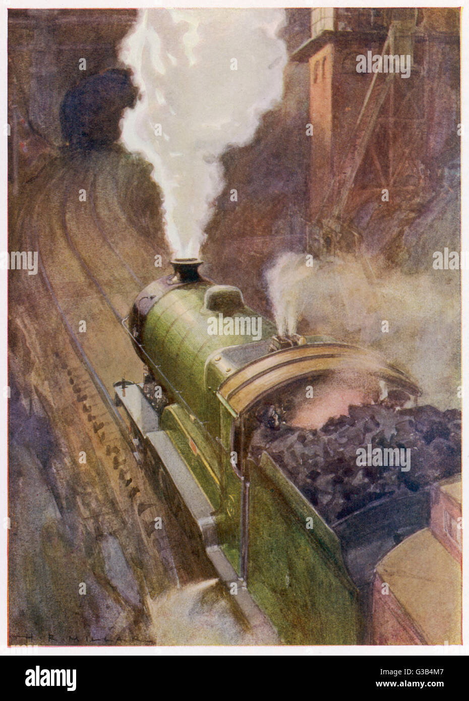 The Great Central Express runs non-stop from London to Sheffield, drawn ...