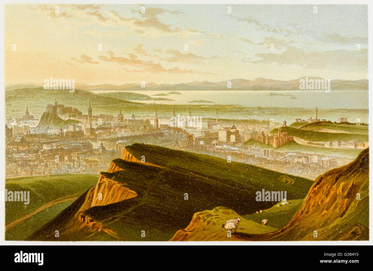 Edinburgh 1880s history historical hi-res stock photography and images ...