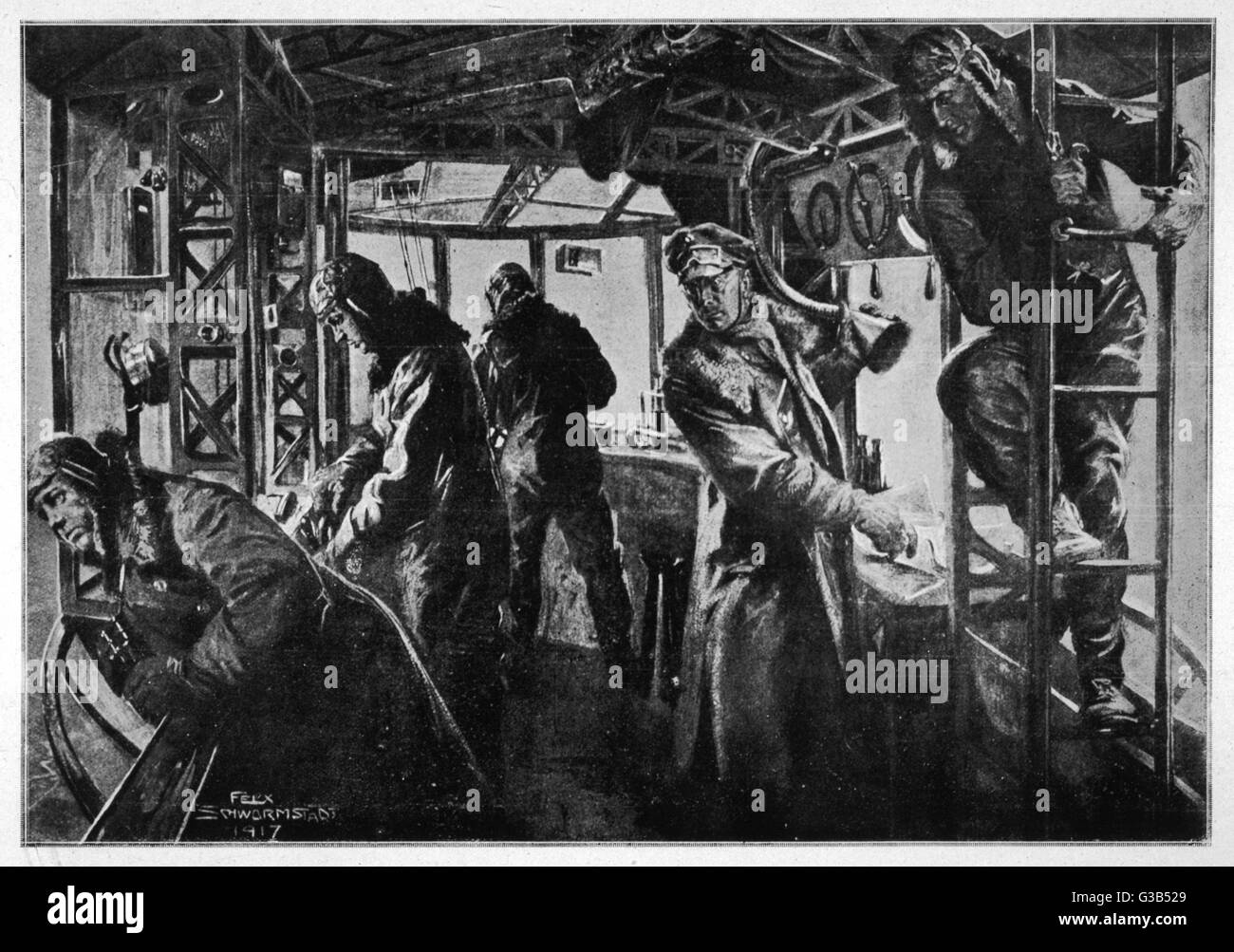 Raid zeppelin hi-res stock photography and images - Alamy