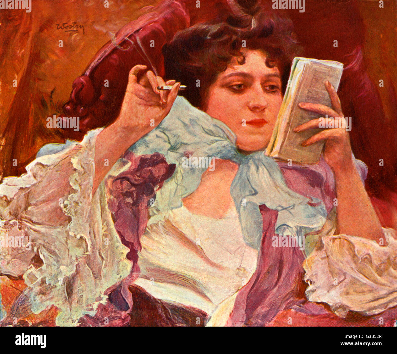 'AN INTERESTING CHAPTER' Stock Photo - Alamy