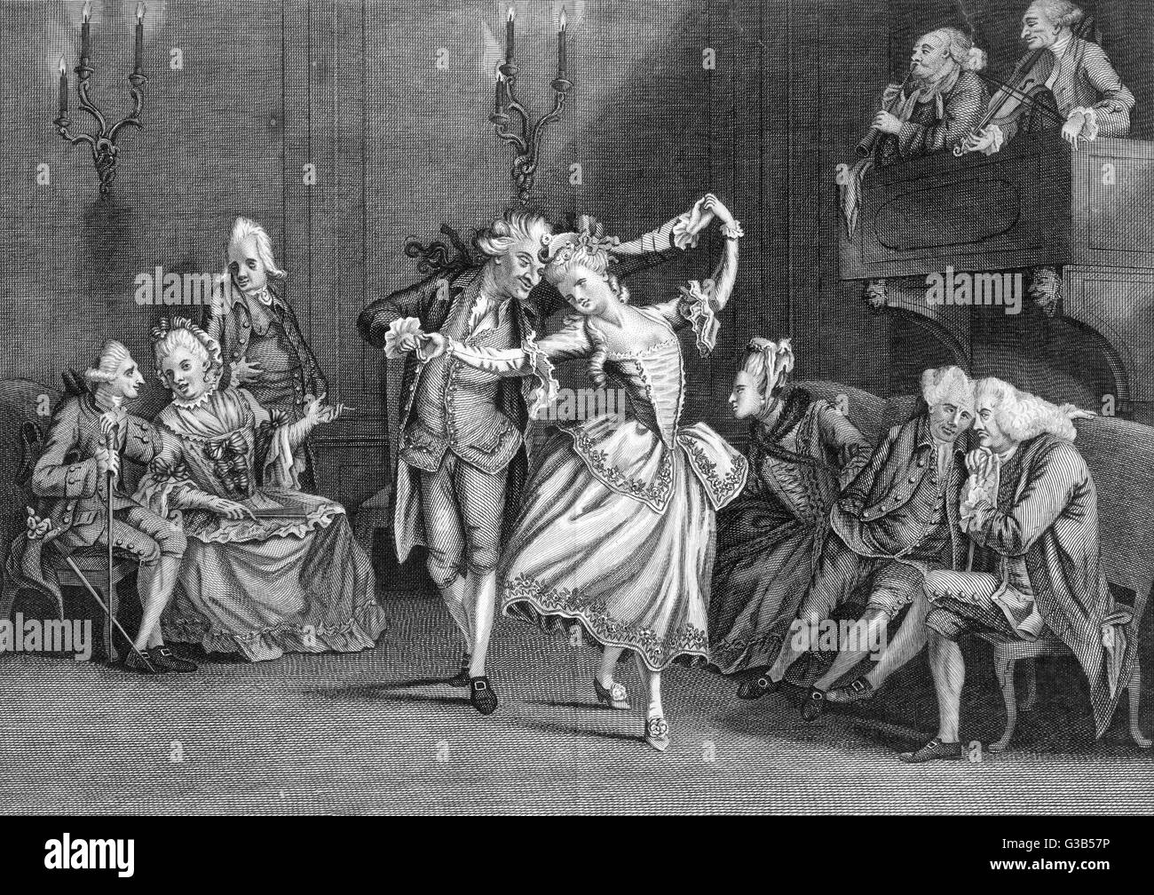 The allemande dance High Resolution Stock Photography and Images - Alamy