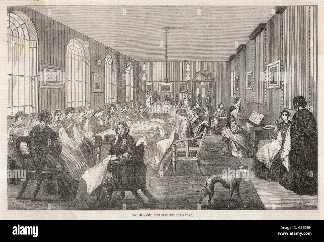 Bethlehem workroom 1860 hi-res stock photography and images - Alamy