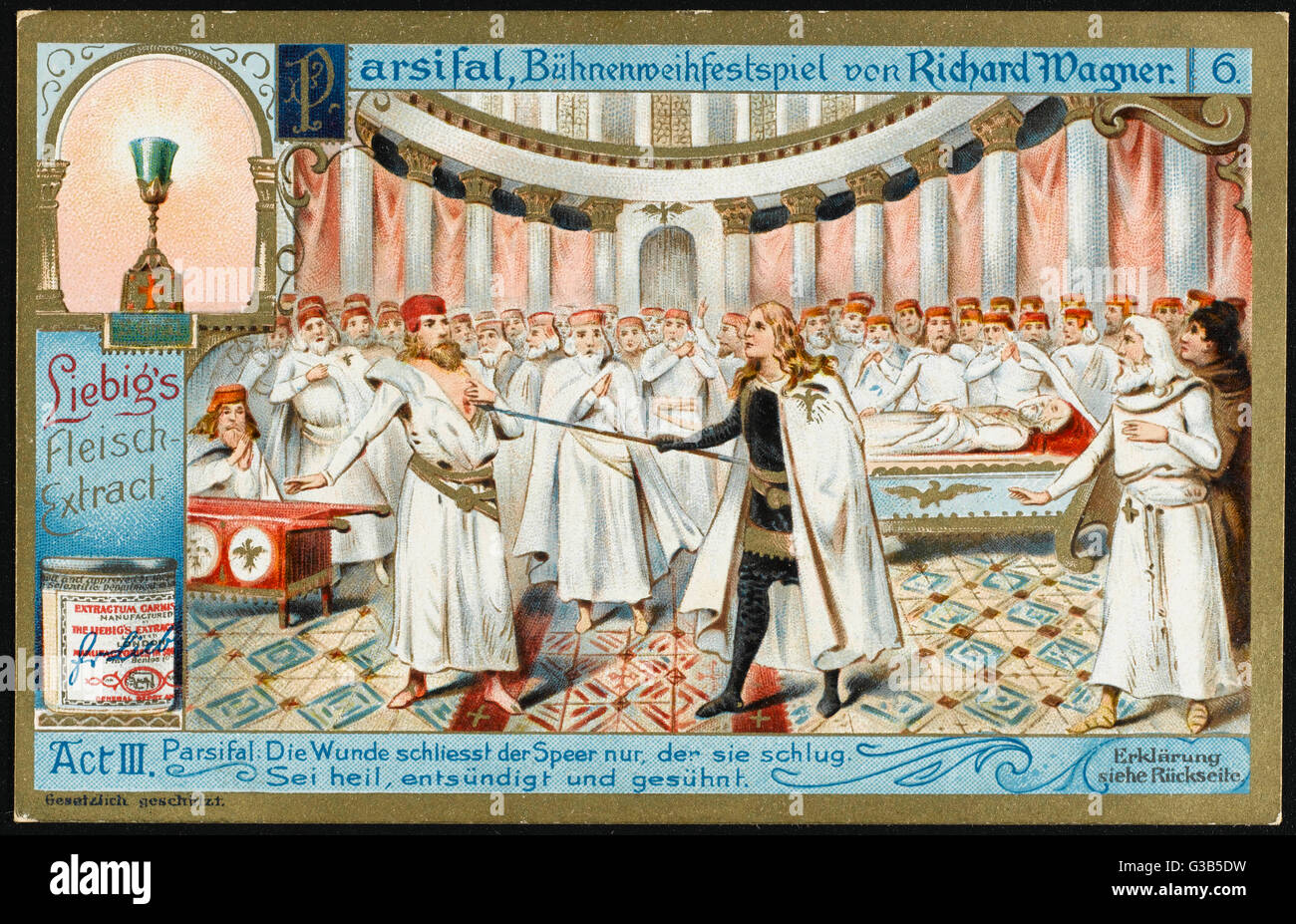 Parsifal heals amfortas the sacred hi-res stock photography and images ...