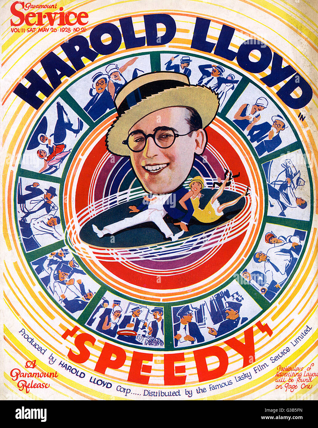 Harold lloyd hi-res stock photography and images - Alamy