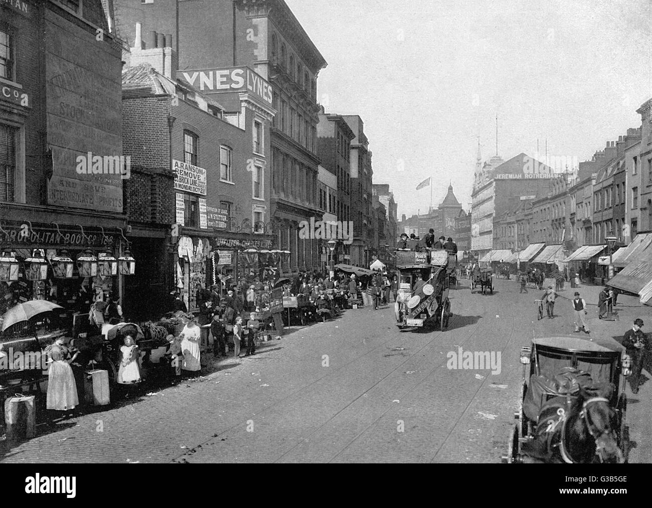 High street shoreditch Black and White Stock Photos & Images - Alamy