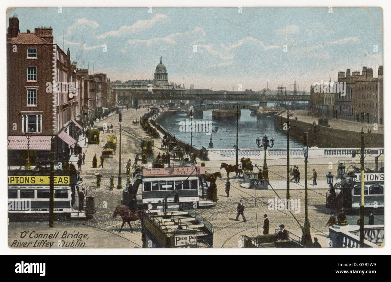O'Connell Bridge - Dublin Stock Photo - Alamy