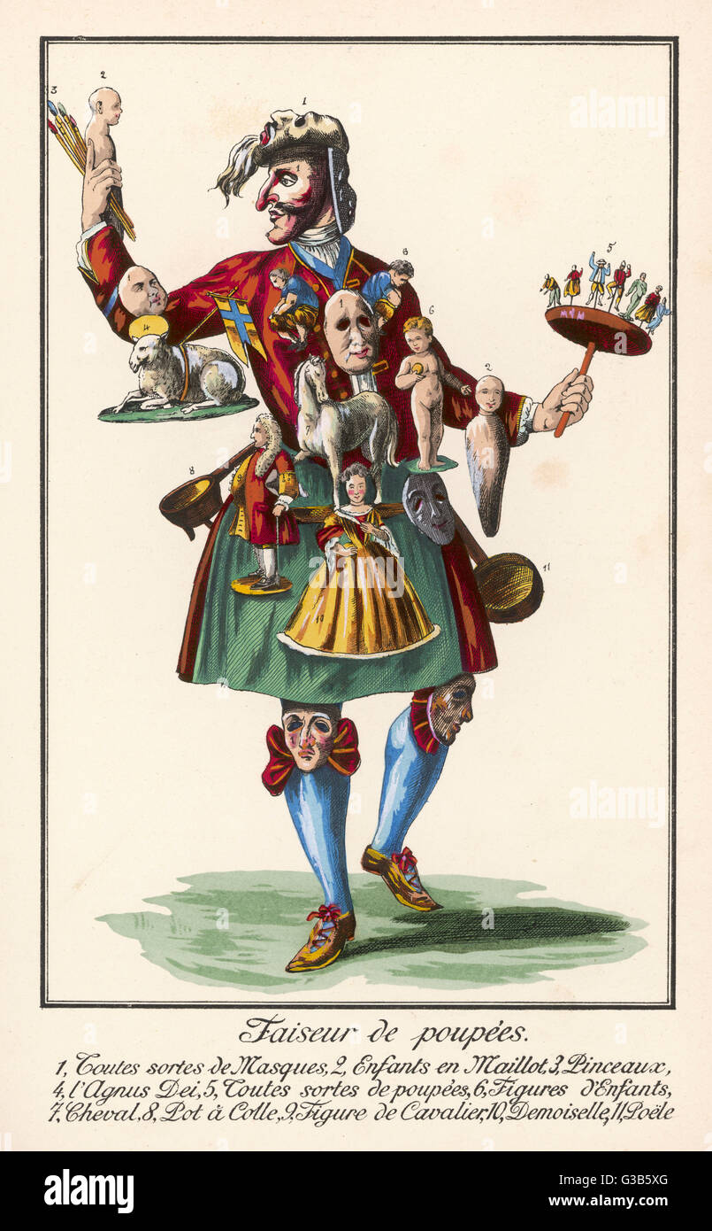 THE DOLLMAKER (MALE Stock Photo - Alamy