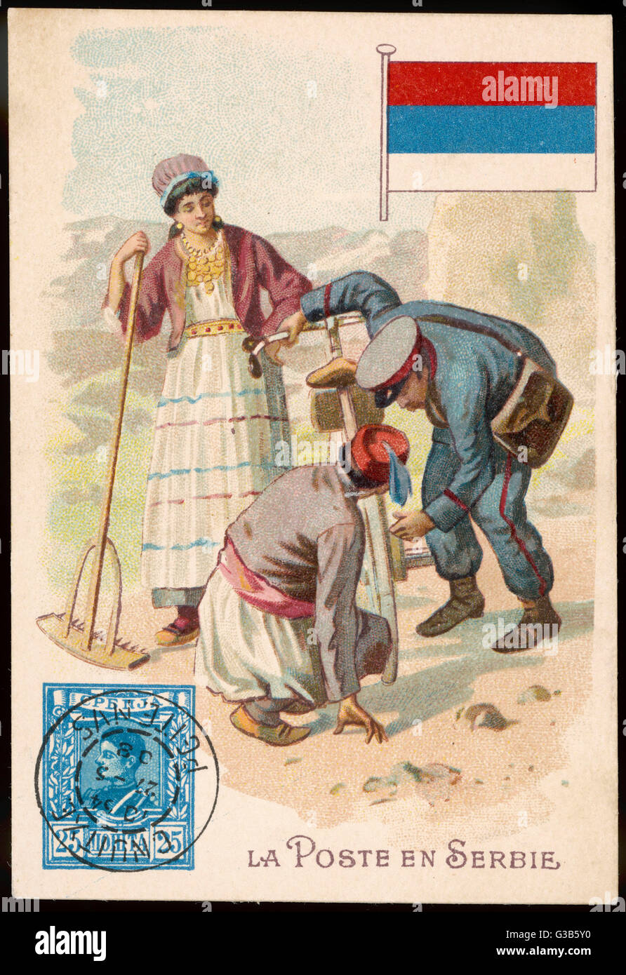 Serbian post hi-res stock photography and images - Alamy