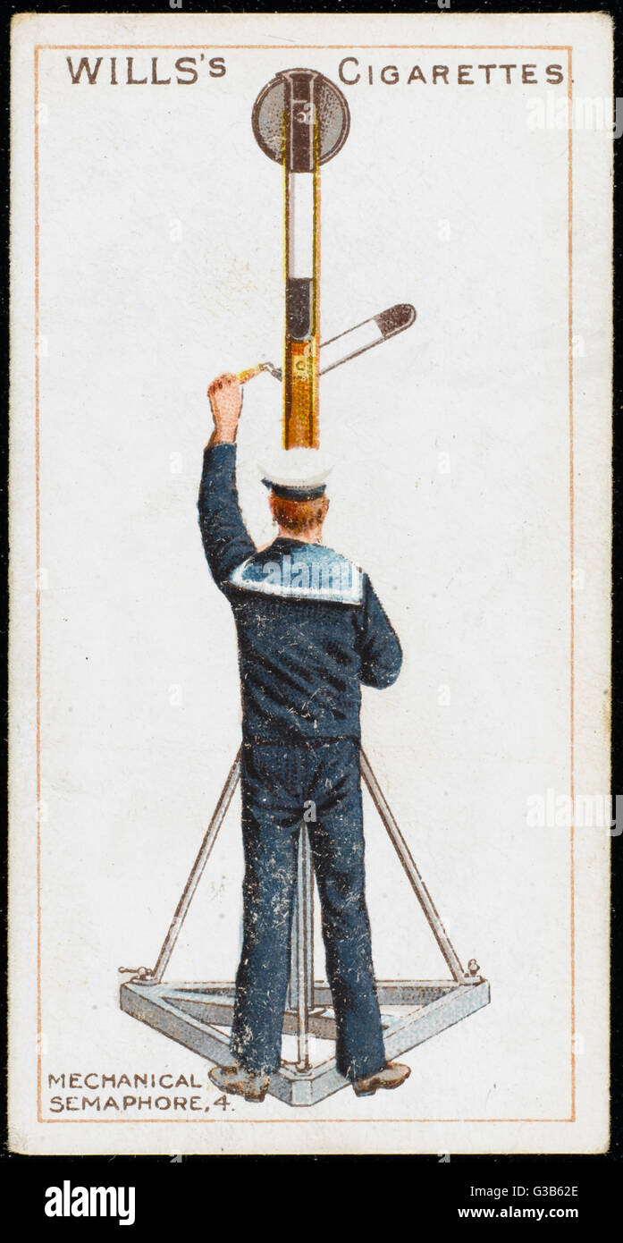 Mechanical semaphore hi-res stock photography and images - Alamy