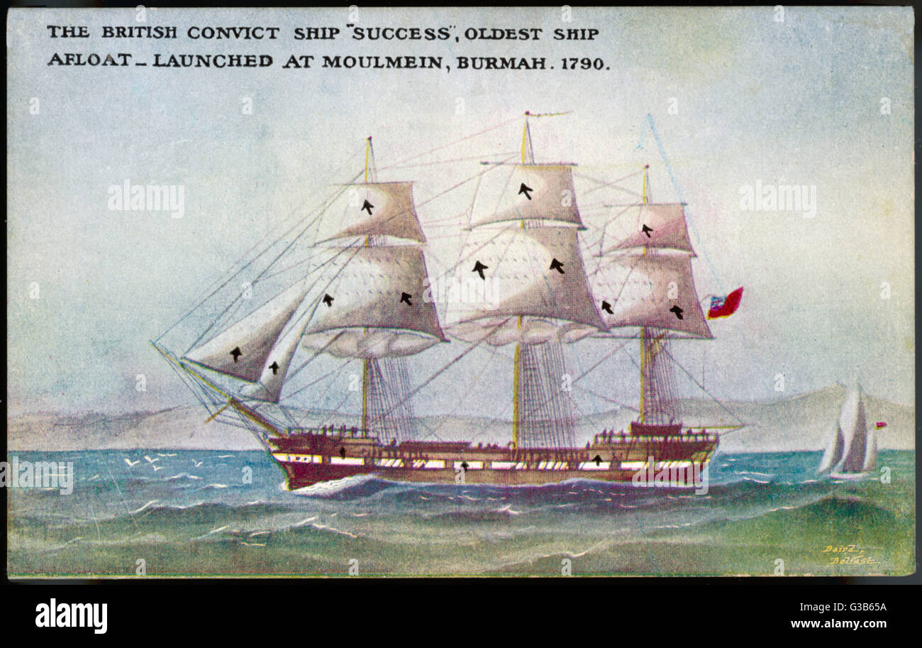 Convict ship hi-res stock photography and images - Alamy