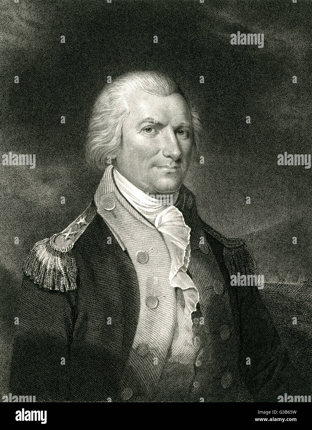MAJ GEN ARTHUR ST.CLAIR Stock Photo - Alamy