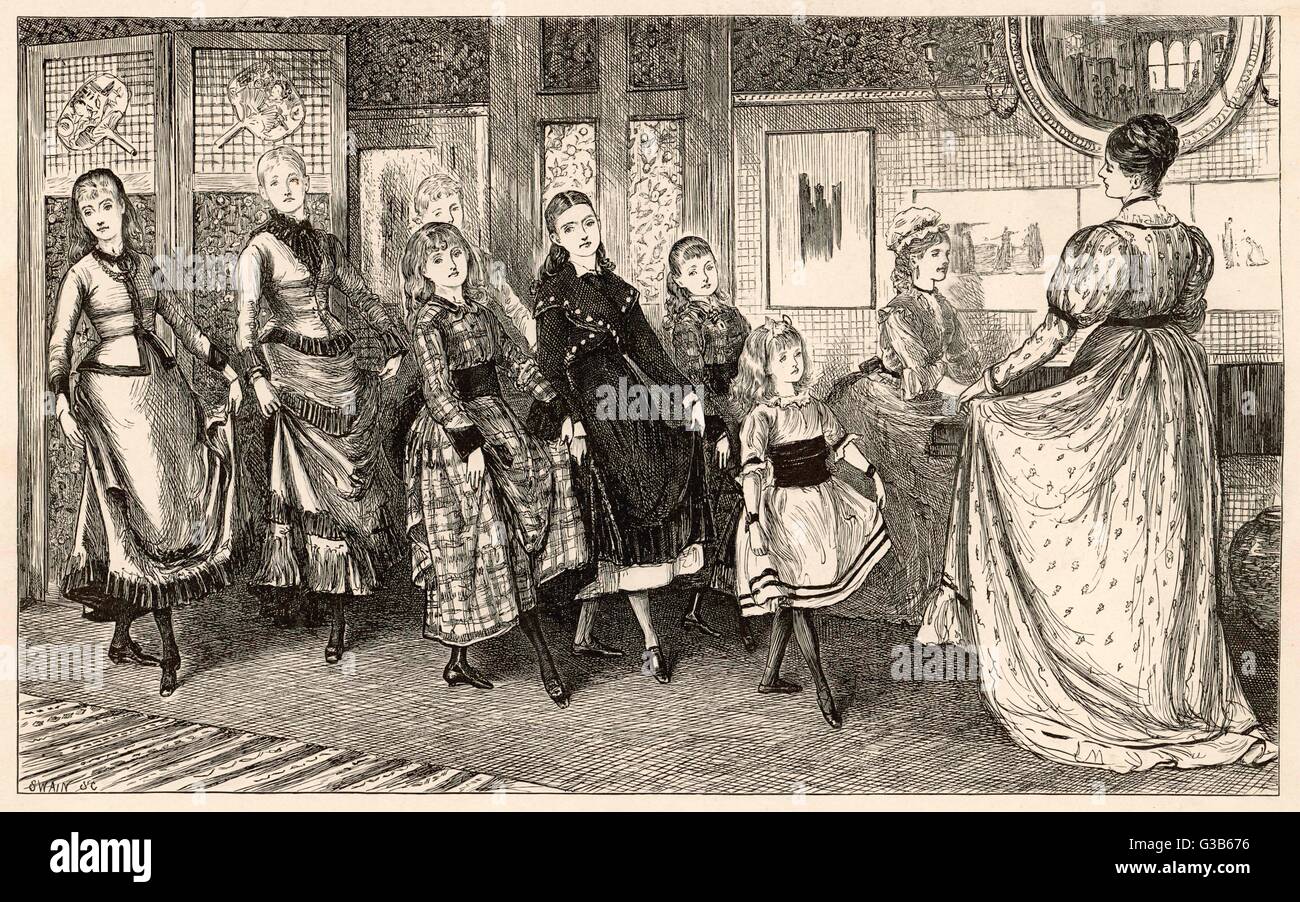 Victorian lesson hi-res stock photography and images - Alamy