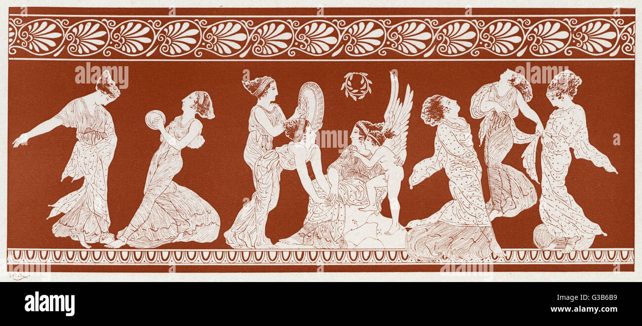 DANCERS OF APHRODITE Stock Photo - Alamy