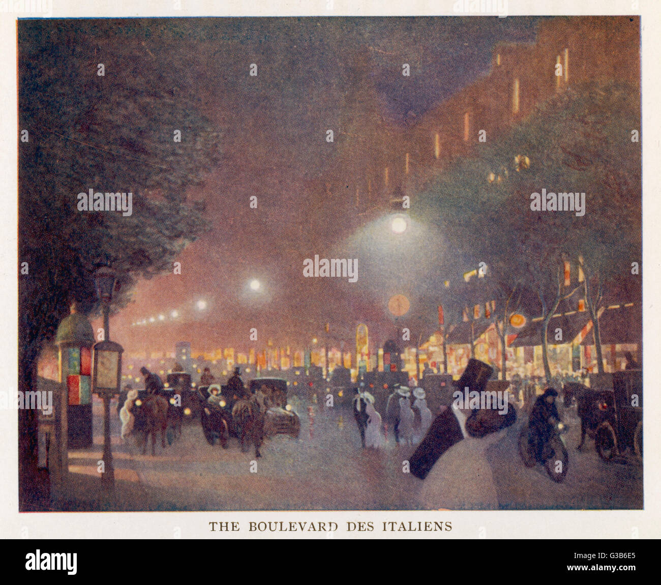 Boulevard italiens hi-res stock photography and images - Alamy