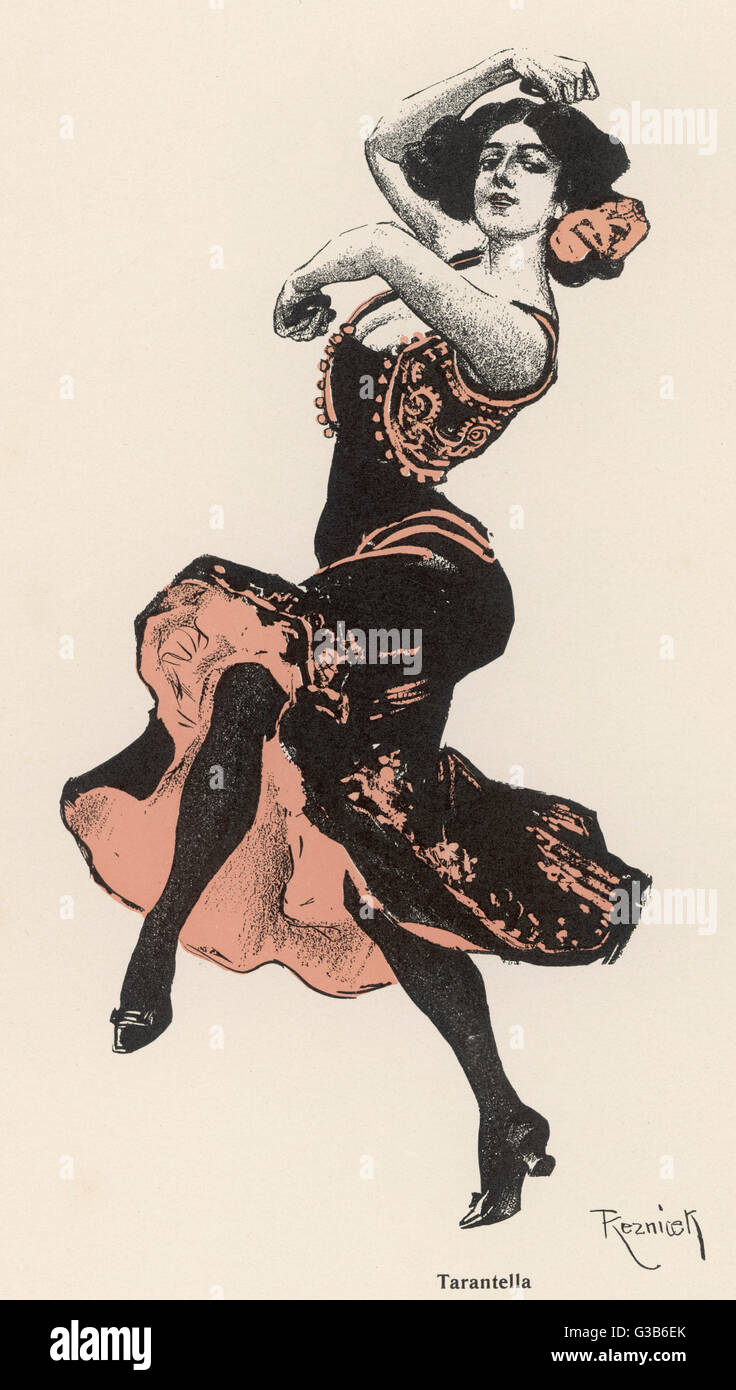 Tarantella hi-res stock photography and images - Alamy