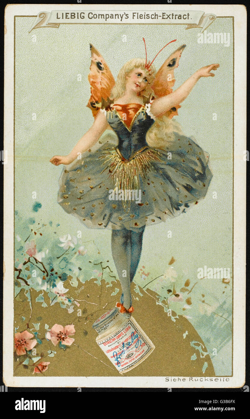 Ballerina with Wings Stock Photo - Alamy