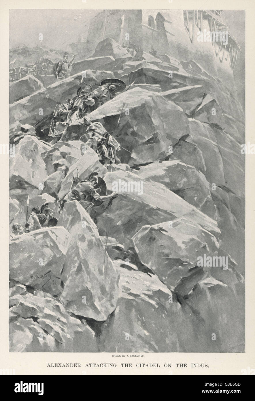 ALEXANDER CITADEL ATTACK Stock Photo - Alamy