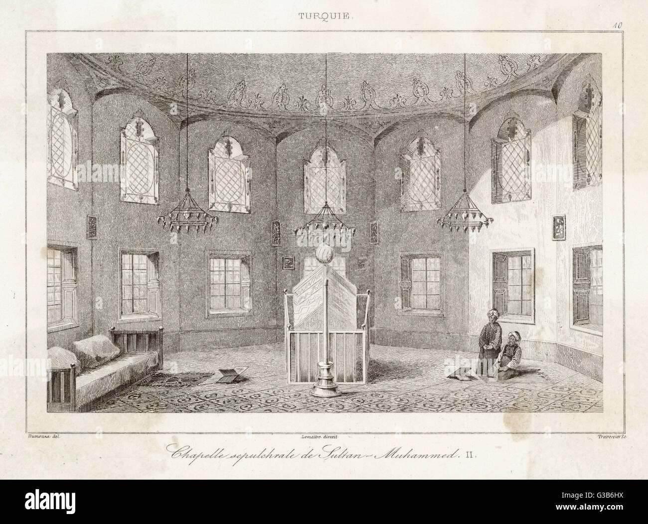 SEPULCHRE OF MOHAMMED II Stock Photo - Alamy