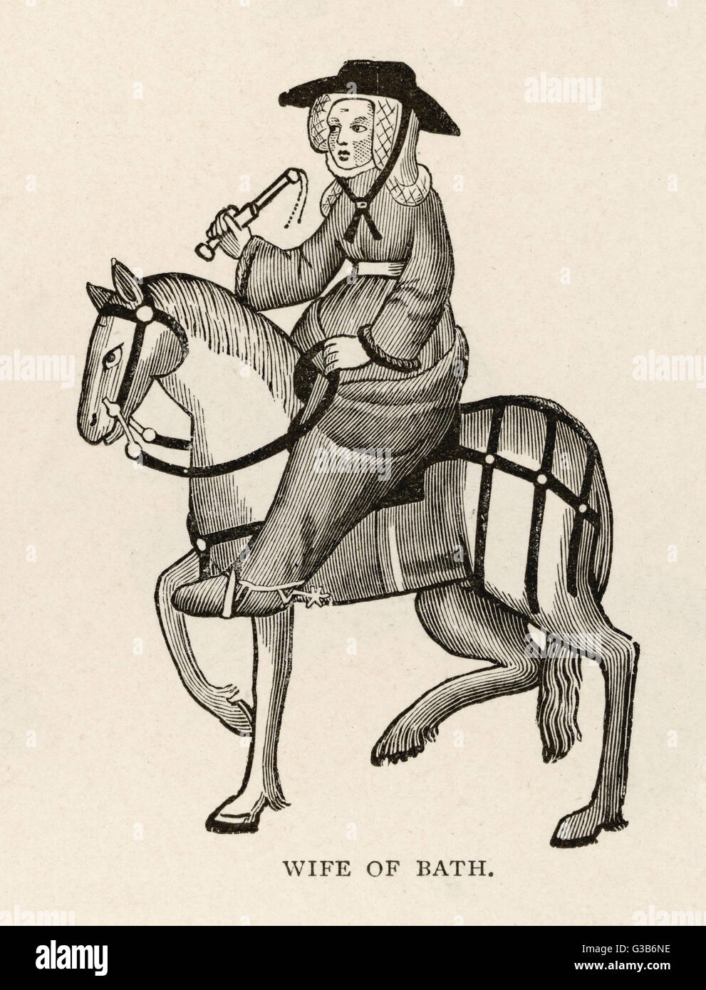 The wife of bath chaucer hi-res stock photography and images - Alamy