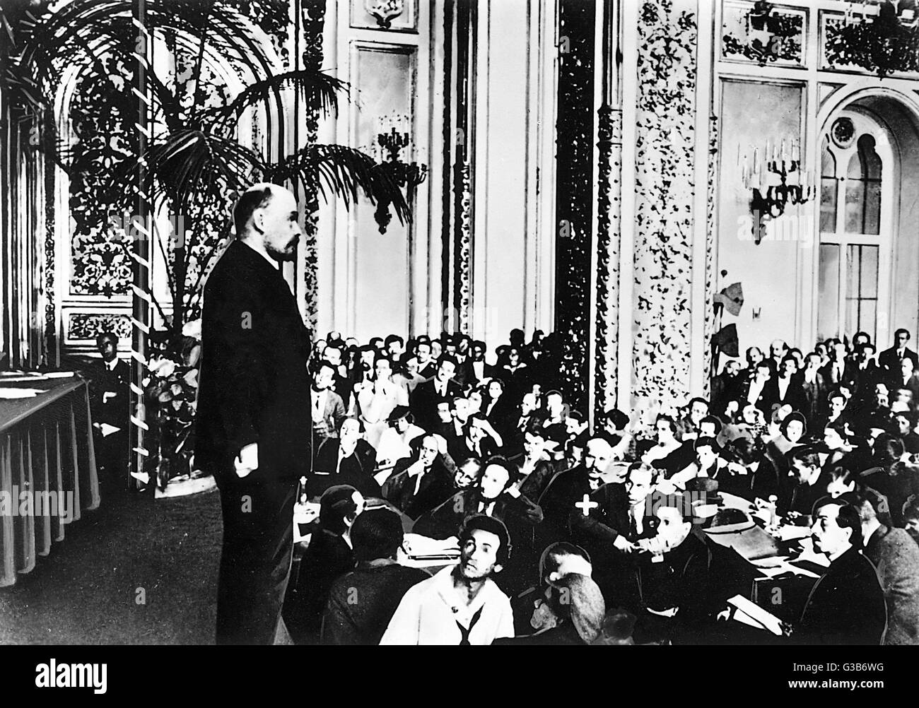 Third congress of the communist international Black and White Stock ...