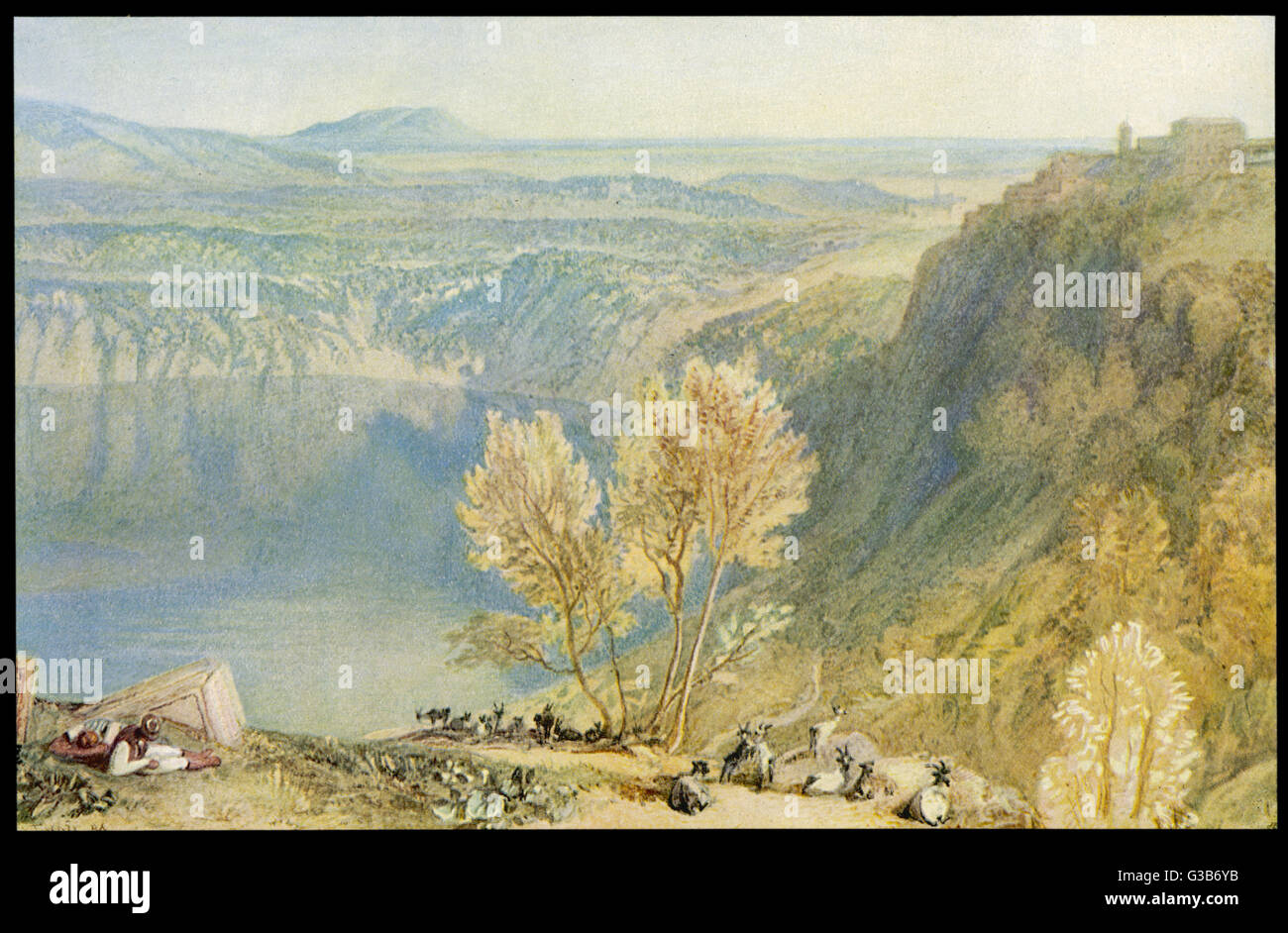 Lake nemi hi-res stock photography and images - Alamy