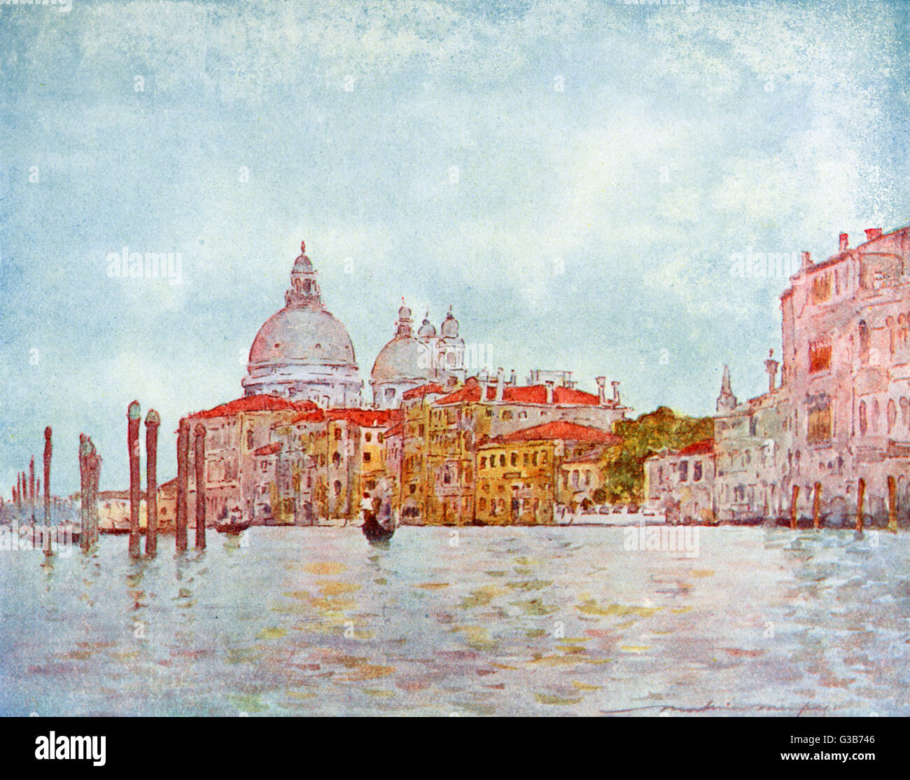 Venice customs house hi-res stock photography and images - Alamy