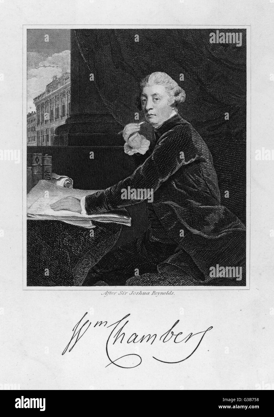 SIR WILLIAM CHAMBERS Stock Photo - Alamy
