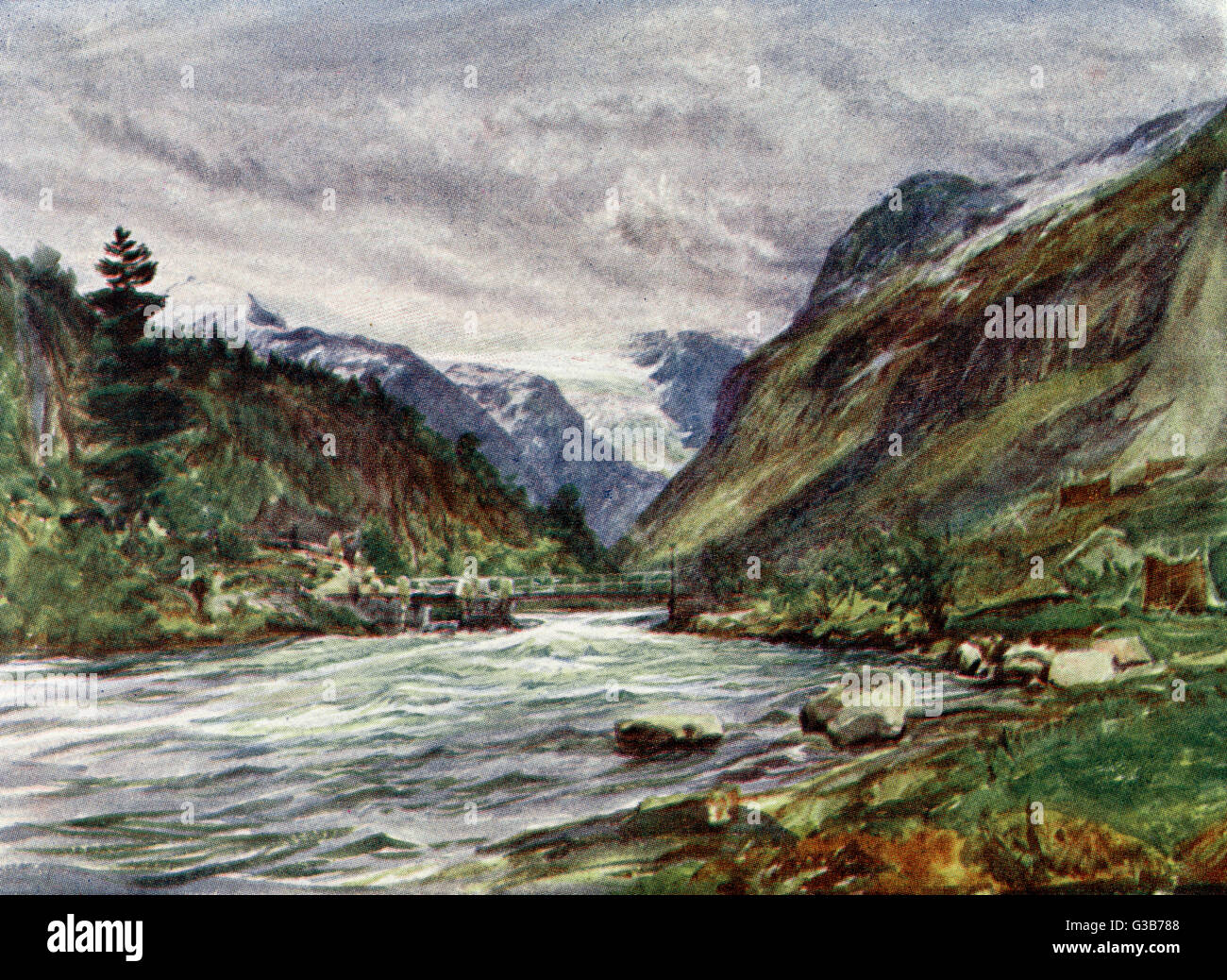 NORWAY/LOEN ELV 1909 Stock Photo - Alamy